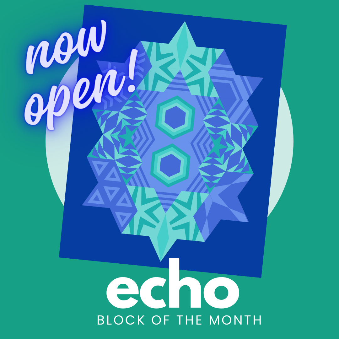 Echo Block of the Month (Program) – Bryan House Quilts