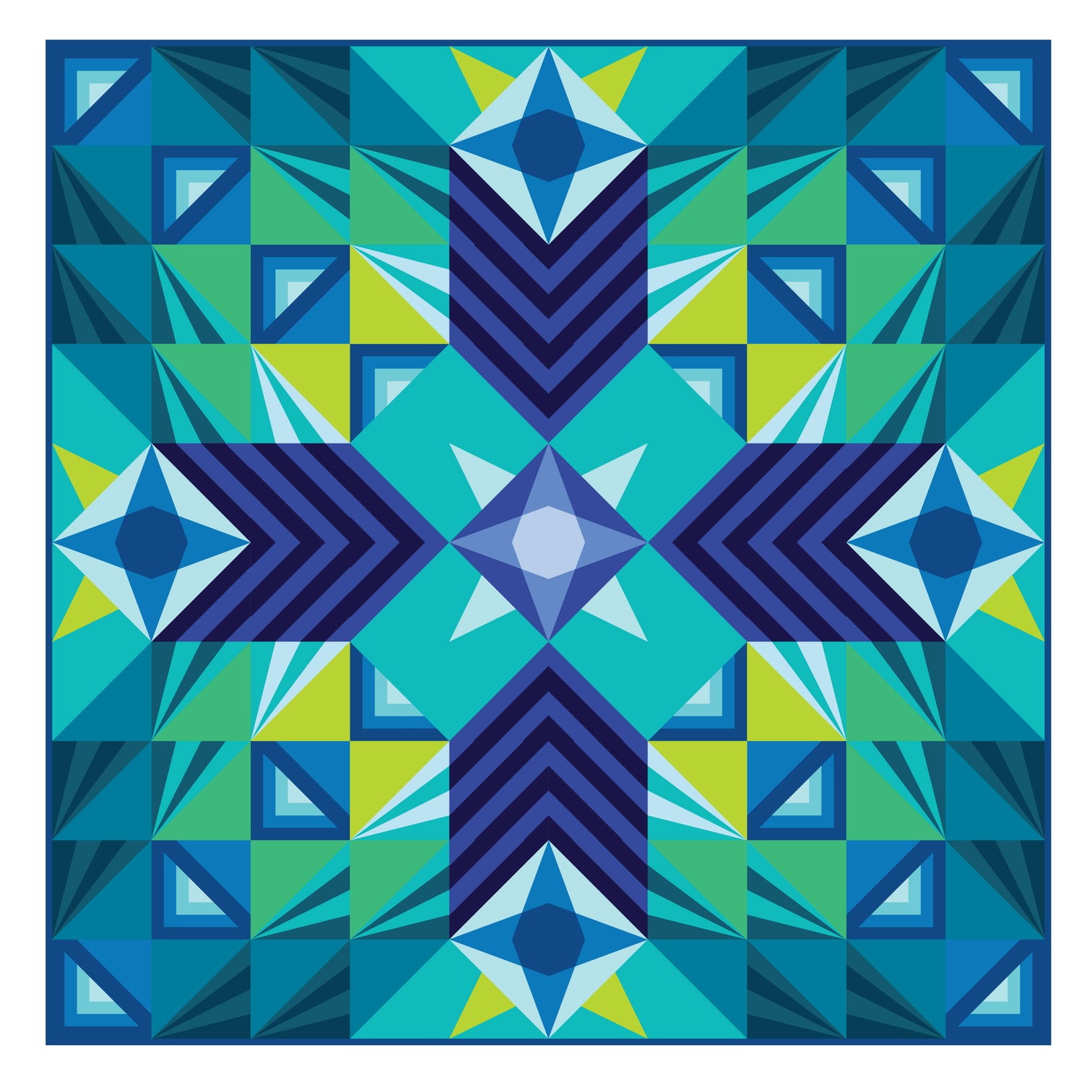 Modern Triangle Quilts – Bryan House Quilts