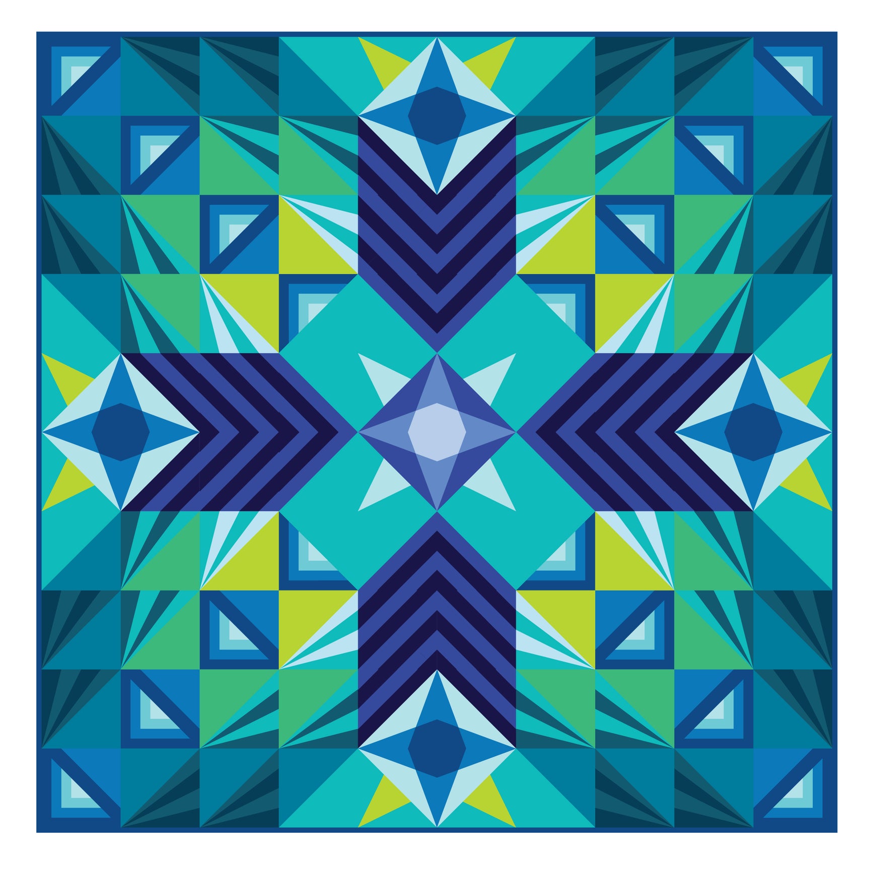 Modern Triangle Quilts – Bryan House Quilts