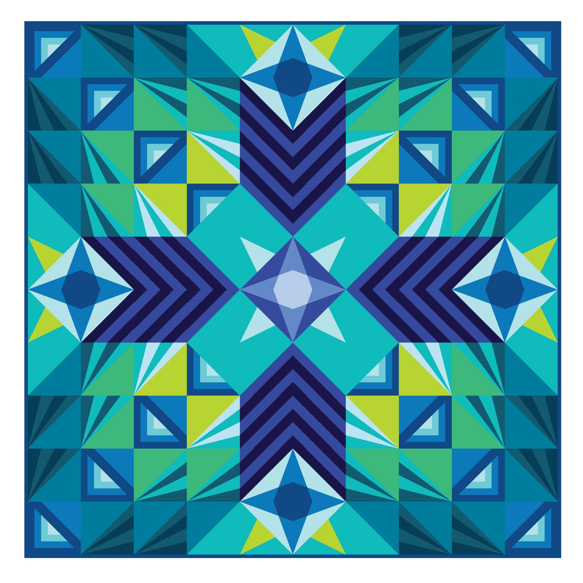 Modern Triangle Quilts – Bryan House Quilts