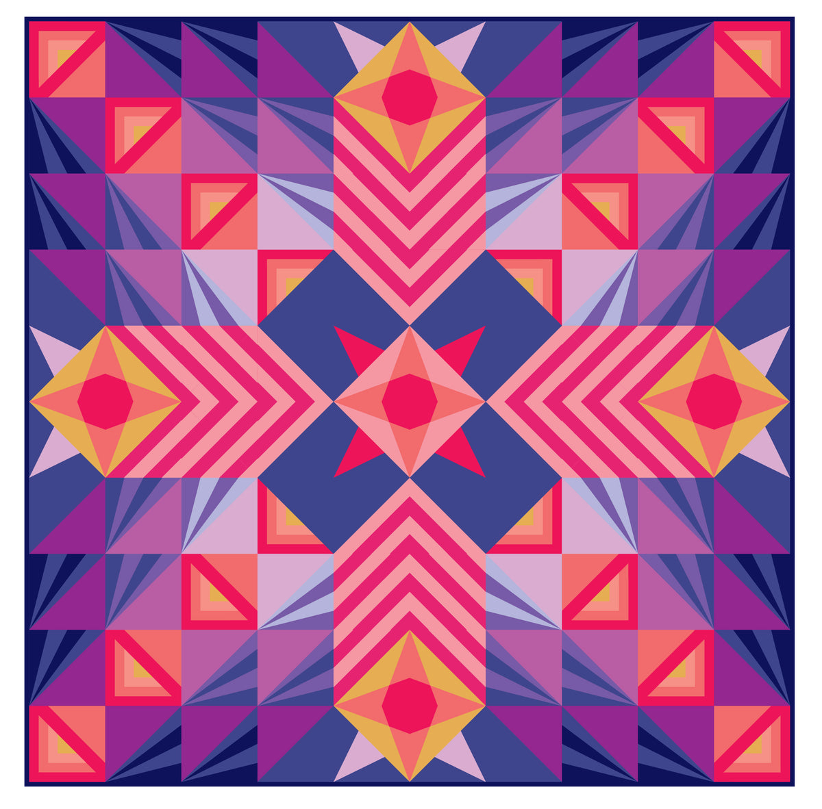 Stargazer Block of the Month (Program) – Bryan House Quilts